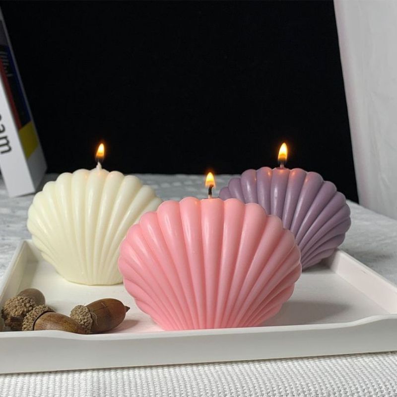 Jual LILIN AESTHETIC SHELL CANDLE KERANG UK. S (KECIL) DEKORASI ...