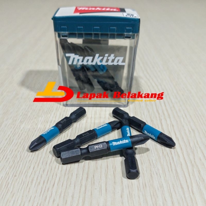Jual MATA OBENG MAKITA PH2 / MATA BOR OBENG /mata obeng ph2 anti slip ...