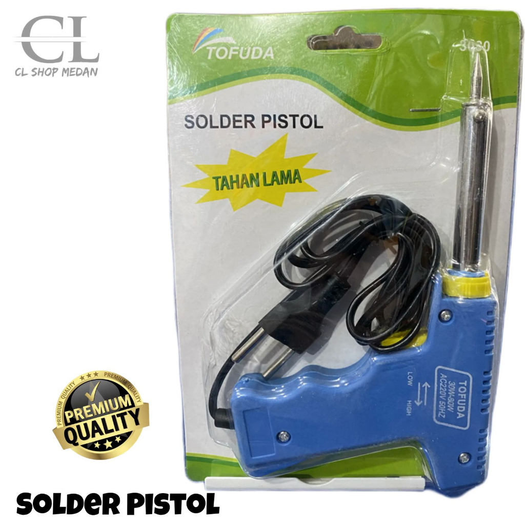 Jual Solder Tembak Listrik 80w / Solder Pistol /Soldering Iron Tofuda ...