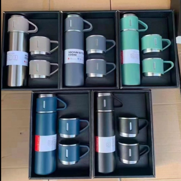 Jual SO/MR termos sultan set botol minum termos vacuum vakum bottle ...