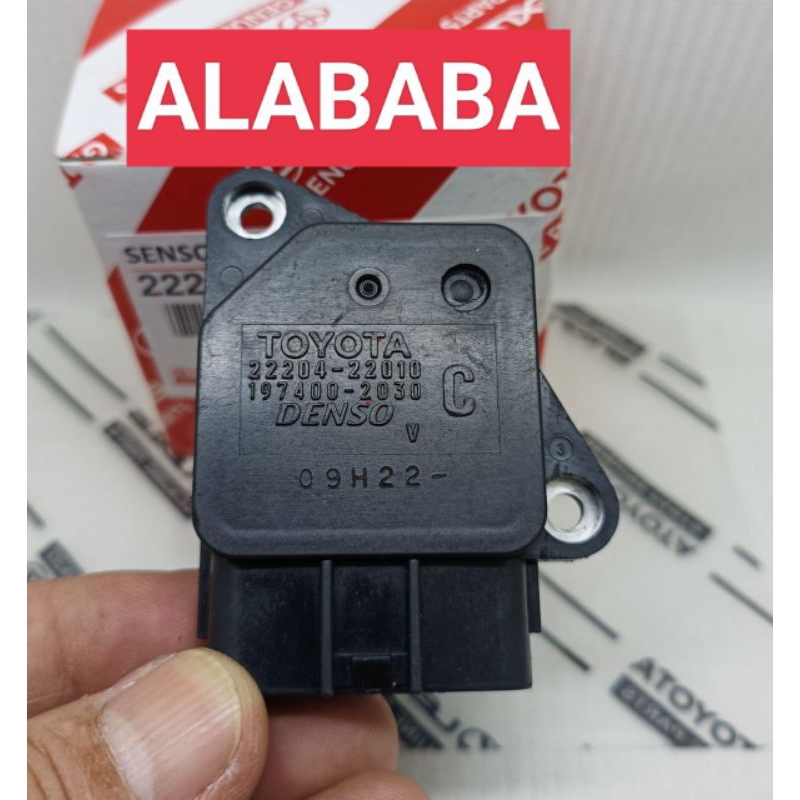 Jual SENSOR AIR FLOW AIRFLOW VIOS YARIS ALTIS HILUX INNOVA BENSIN ASLI ...