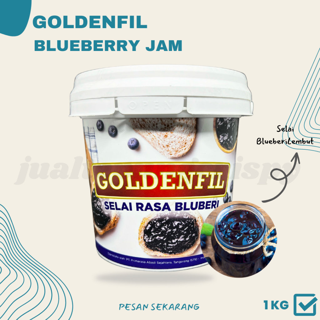 Jual Goldenfil Selai Crunchy / Selai Roti Aneka Rasa 1 Kg | Shopee ...