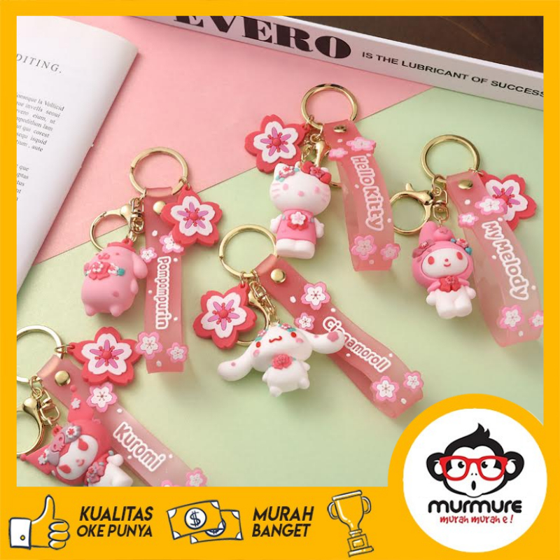 Jual MURMURE I GANTUNGAN KUNCI SAKURA DAY KEYCHAIN TAS RANSEL IMPORT ...