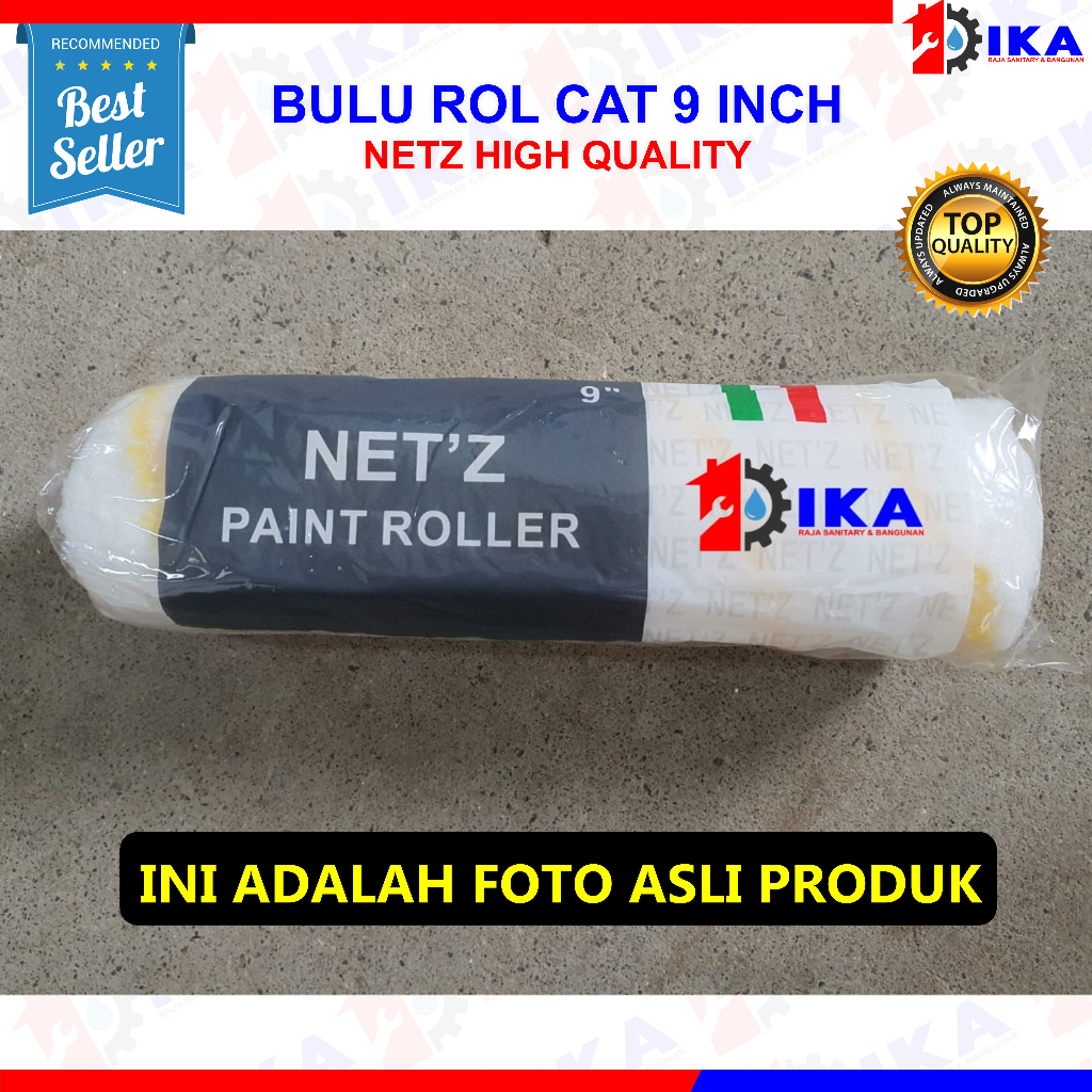 Jual Bulu Roll Cat Tembok Isi Roll Cat besar 9 inch / Bulu roll cat 9 ...