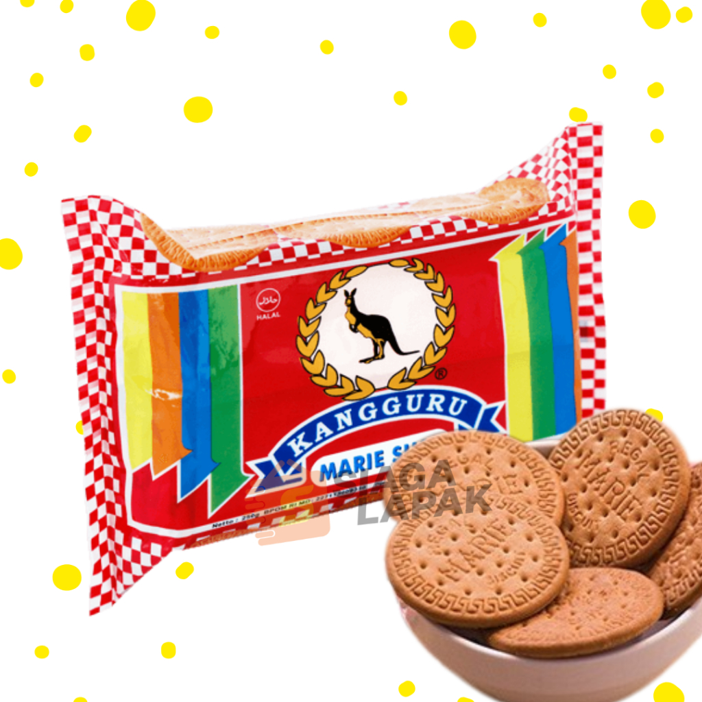 Jual Biskuit Marie Susu Kangguru 250gr Kue Mari Jadul [BELI BANYAK ...