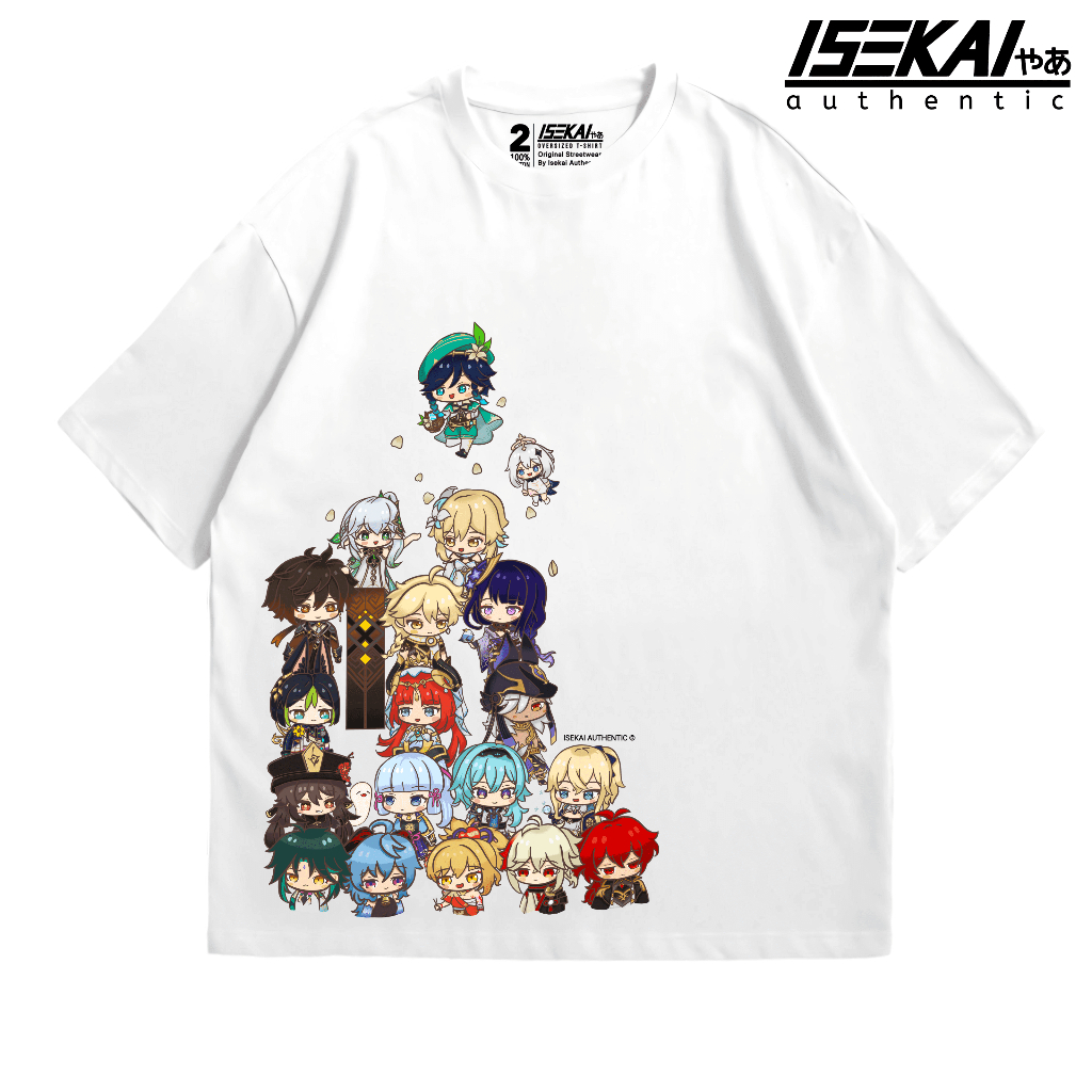 Jual Baju Kaos Anime Genshin Impact Oversized - Isekai Authentic ... Jual Baju Kaos Anime Genshin Impact Oversized - Isekai Authentic ...