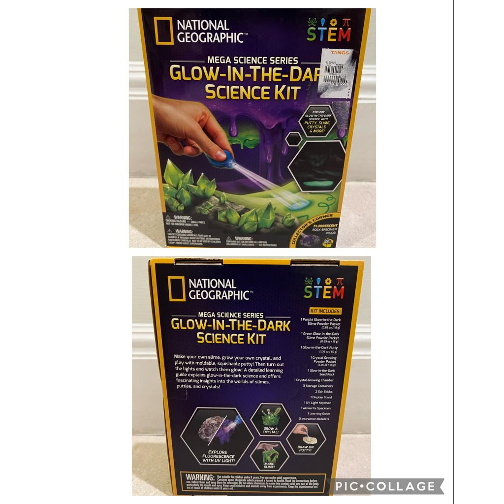 Jual National Geographic Mega Science Series - Glow in the Dark Science ...