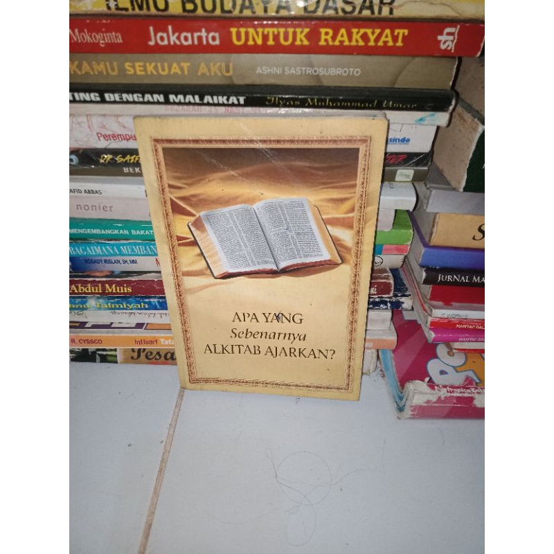 Jual BUKU ASLI APA YANG SEBENARNYA ALKITAB AJARKAN | Shopee Indonesia