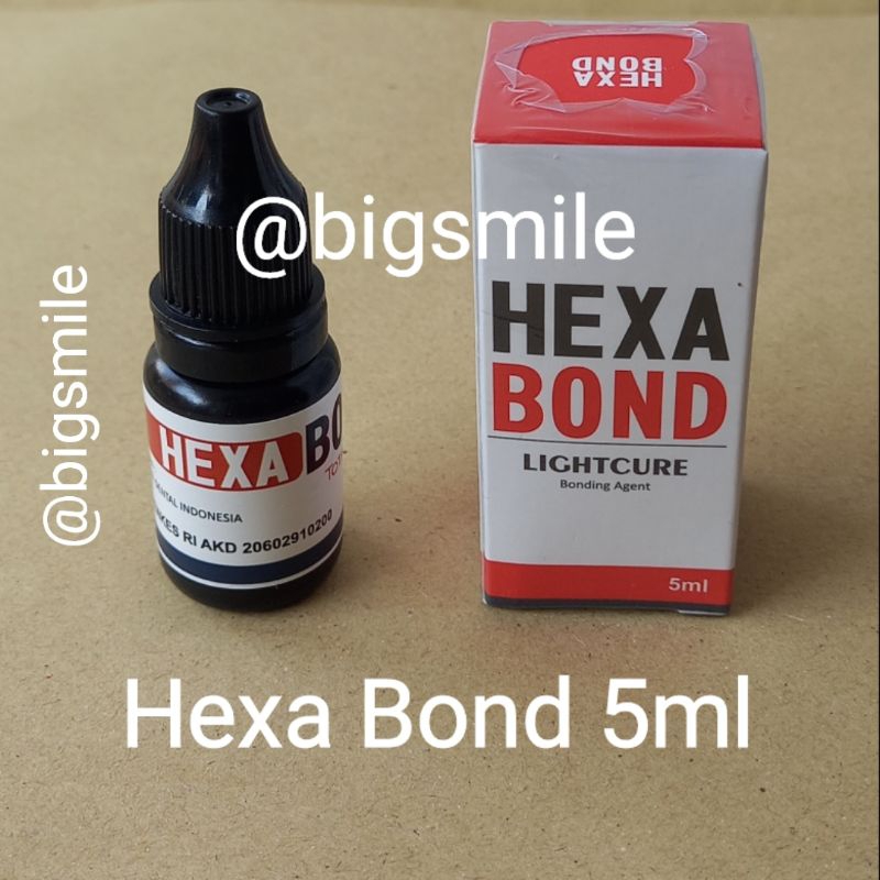 Jual Hexabond Primer Bonding Komposit Bonding Veneer Dental. Hexa Bond ...