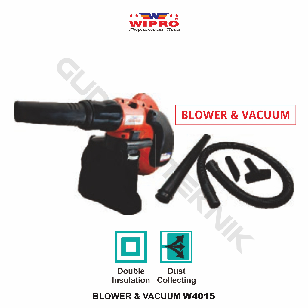 Jual Mesin Hand Blower Vacuum 650W WIPRO W-4015 / Blower Hisap Tiup ...