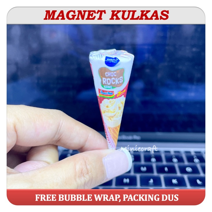 Jual MAGNET TEMPELAN KULKAS MINIATUR ICE CONE INDOMIE CHOC ROCKS ...