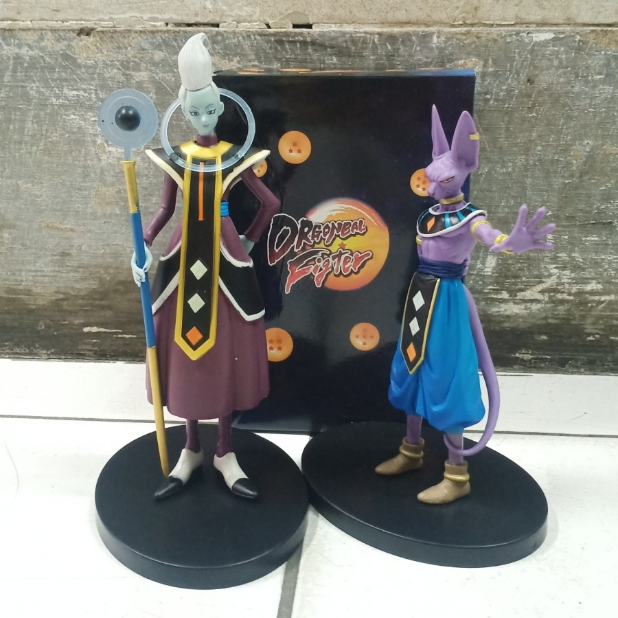 Jual Action Figure Dragon Ball Fighter Whis&Beerus | Shopee Indonesia