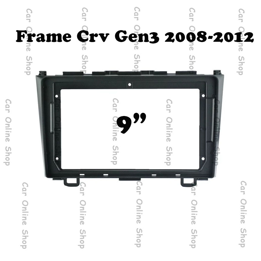 Jual Frame All New CRV 2007 - 2011 9 Inch HeadUnit Gen 3 Double Din ...