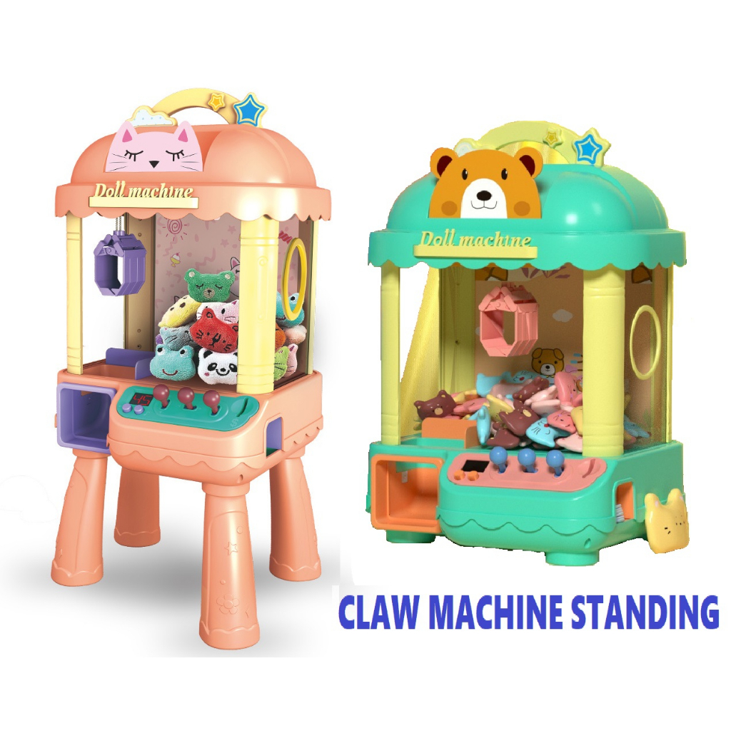 Jual CLAW MACHINE STANDING 2iN1 - ISI 15 BONEKA RUMAH MAINAN ANAK ISI ...