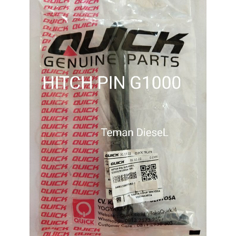 Jual Hitch Pin G1000 Quick G1000 Original | Shopee Indonesia