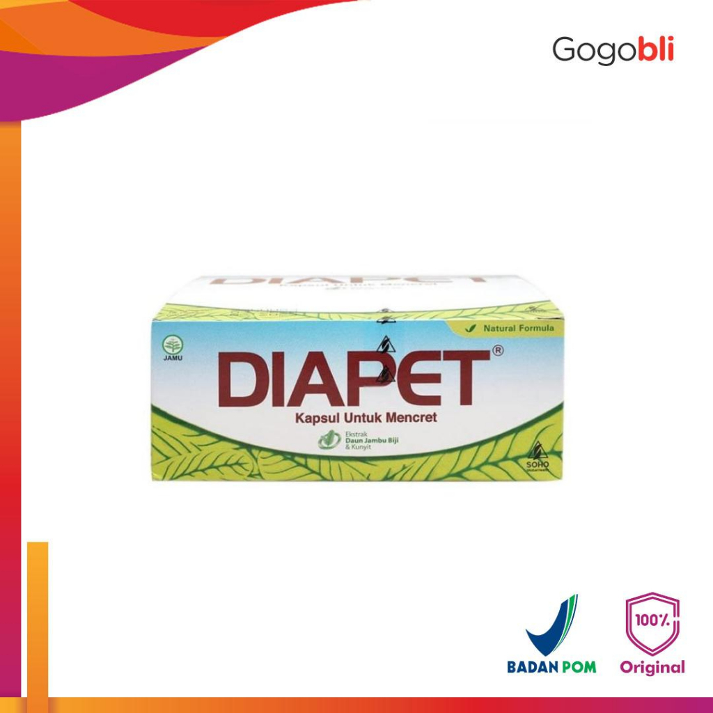 Jual Diapet Kapsul Blister (12 Strip @ 10 Kapsul) | Shopee Indonesia