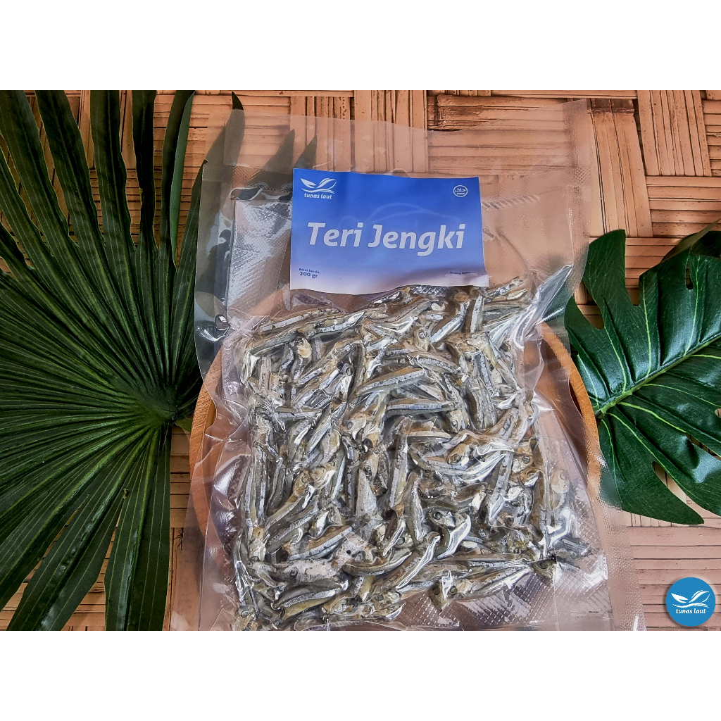Jual Ikan Teri Jengki Super TUNAS LAUT | Salted Fish 200Gr | Shopee ...