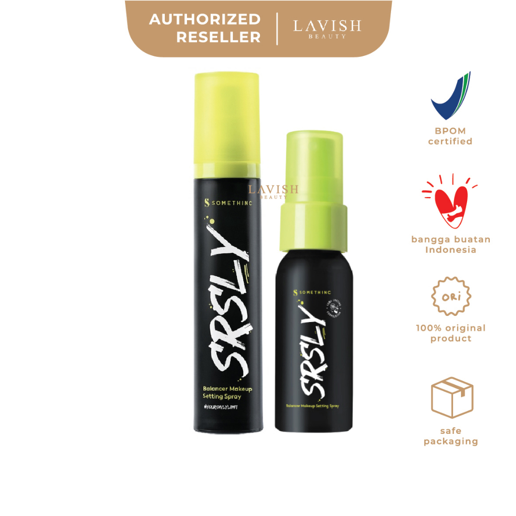 Jual SOMETHINC SRSLY Balancer Make Up Setting Spray (20ml // 50ml ...