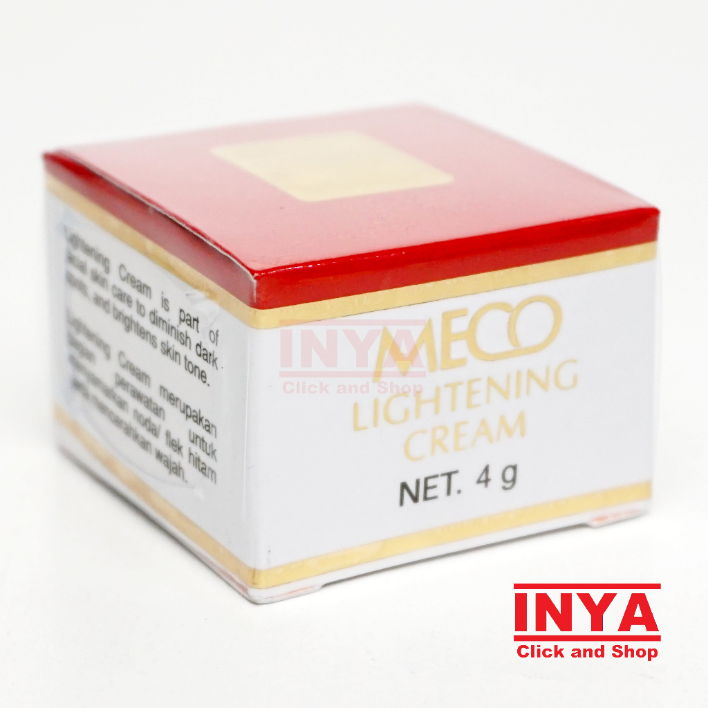 Jual MECO LIGHTENING CREAM 4gr - Krim Muka | Shopee Indonesia