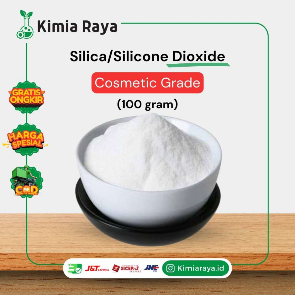 Jual Silica/Silicone Dioxide Cosmetic Grade (100 gr) | Shopee Indonesia