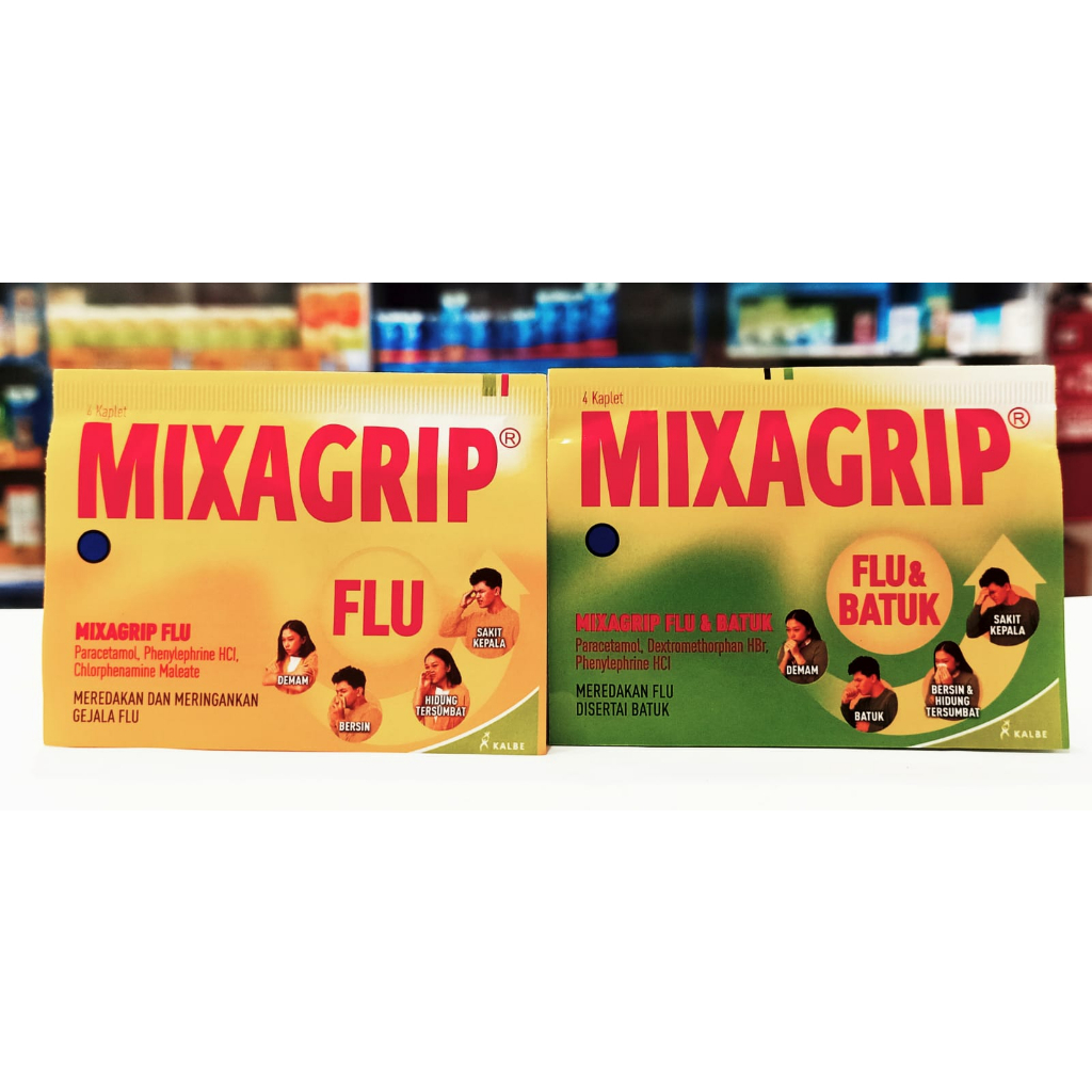 Jual Mixagrip 𝟏 𝐒𝐭𝐫𝐢𝐩 𝐢𝐬𝐢 𝟒 𝐓𝐚𝐛𝐥𝐞𝐭 - Obat Demam/Flu/Batuk | Shopee ...