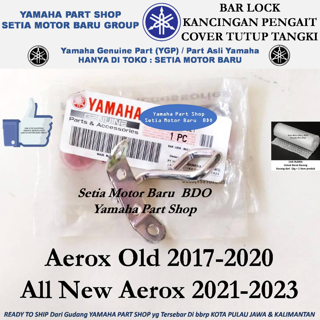 Jual Bar Lock Kancingan Pengait Tutup Tangki All New Aerox Old Lama ...