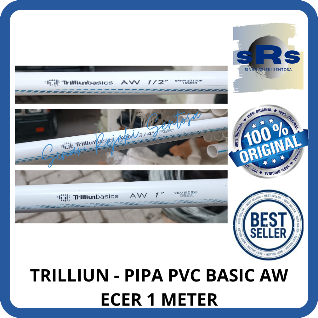Jual TRILLIUN - PIPA PVC/PARALON/PIPA AIR ECERAN PER 1METER | Shopee ...