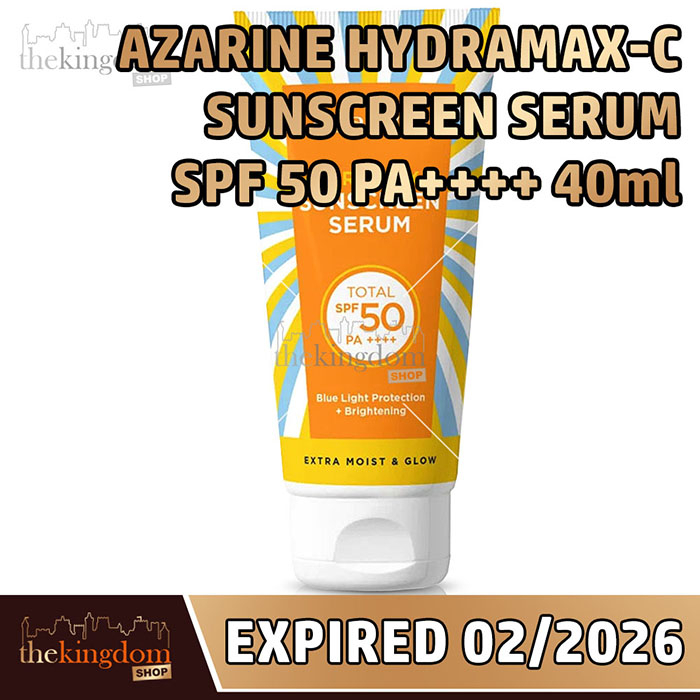 Jual Azarine Hydramax-C Sunscreen Serum SPF 50 PA++++ 40ml Krim ...