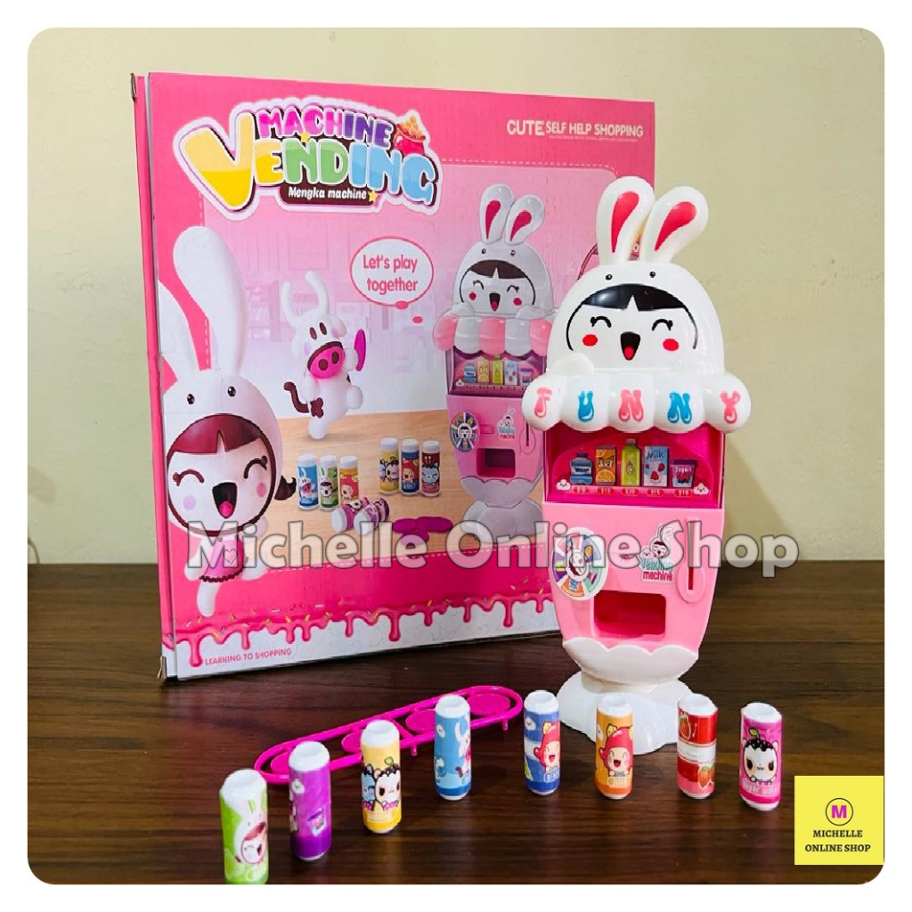 Jual Mainan Anak Mesin Minuman Otomatis Vending Machine New | Shopee ...