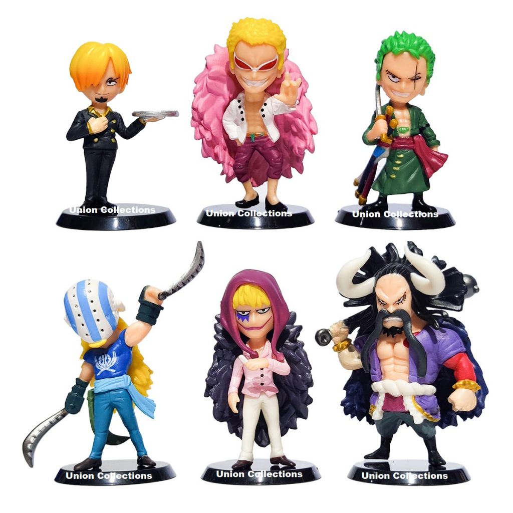 Jual Figure One Piece Mainan Action Figure Zoro Luffy Eustass Kid Ace ...