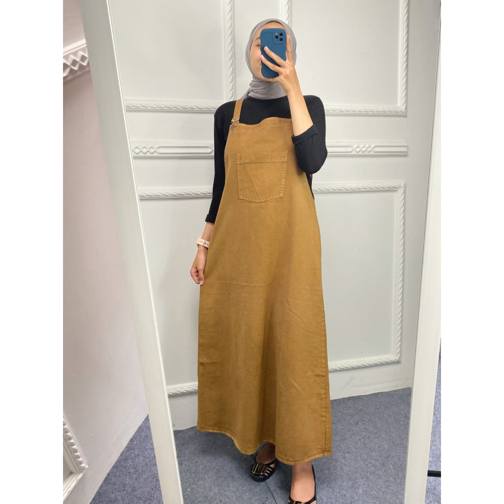 Jual Veneta Overall Jeans Premium Overall Rok Casual | Shopee Indonesia