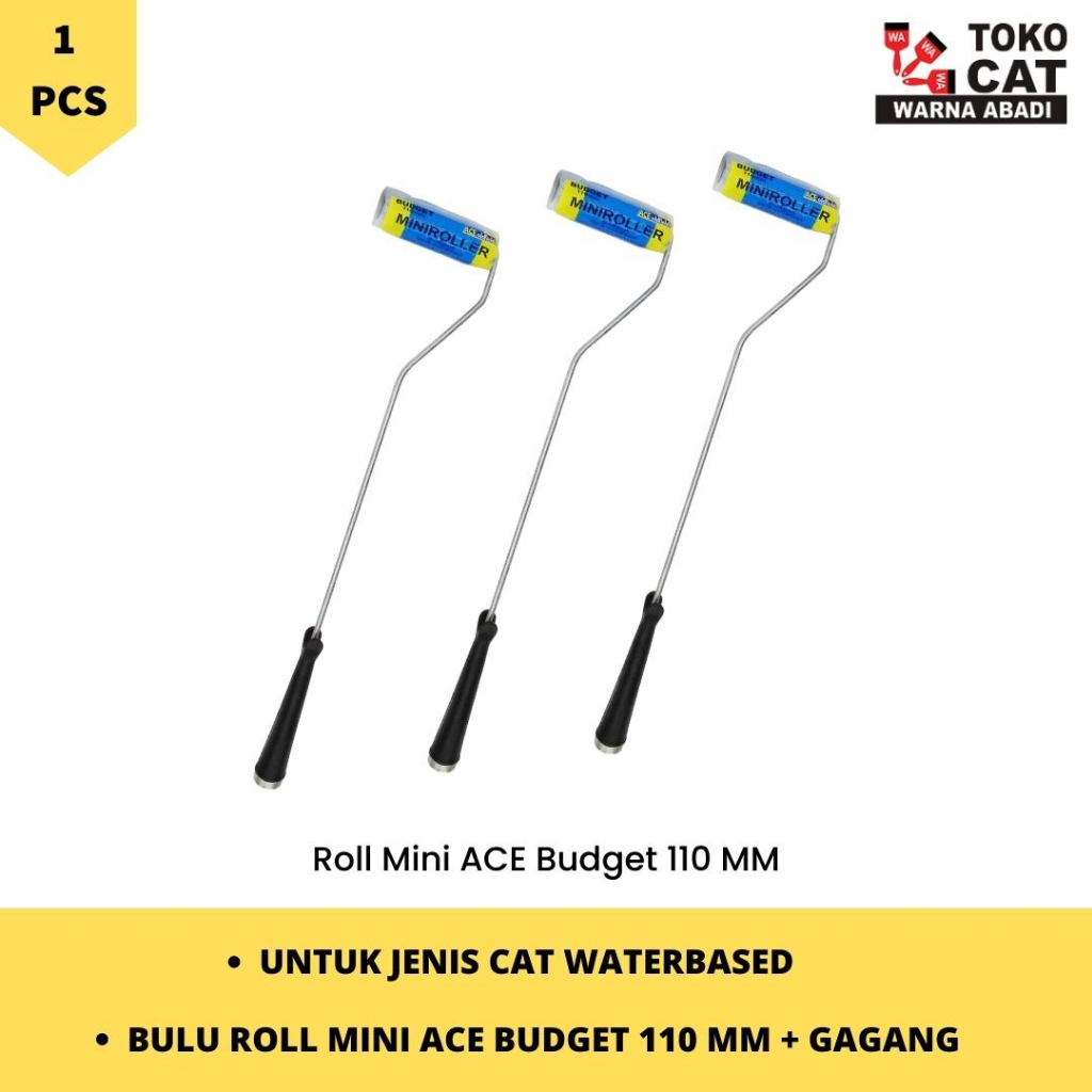 Jual ROL CAT MINI ACE BUDGET | Shopee Indonesia