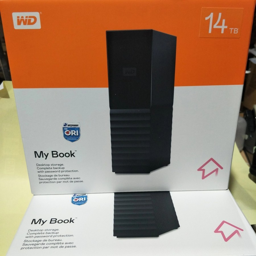 Jual WD My Book 14TB Harddisk External 3.5" (Garansi Resmi) | Shopee ...