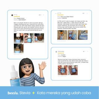 Jual Beeru Stevia Natural Sweetener - 15mL | Shopee Indonesia
