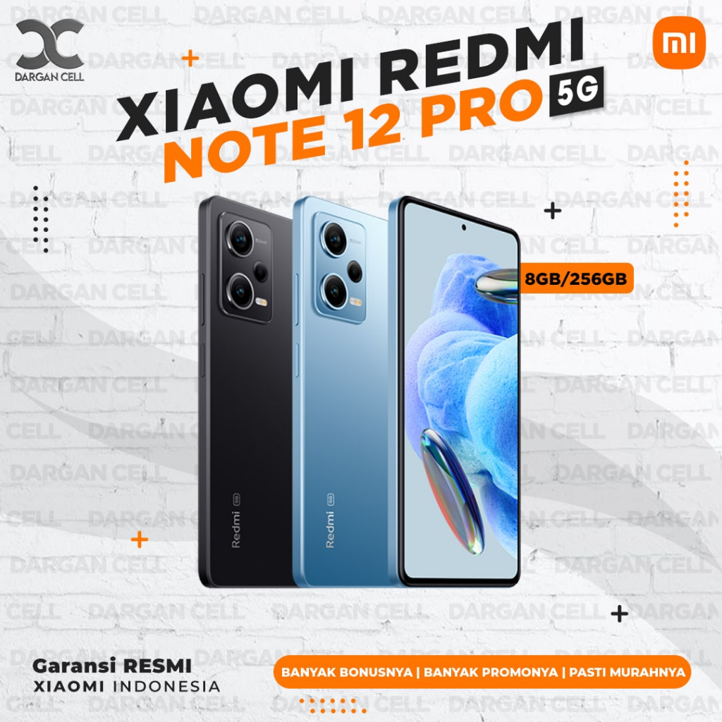 Jual XIAOMI REDMI NOTE 12 PRO 5G 8/256GB GARANSI RESMI XIAOMI 1 TAHUN | Shopee Indonesia