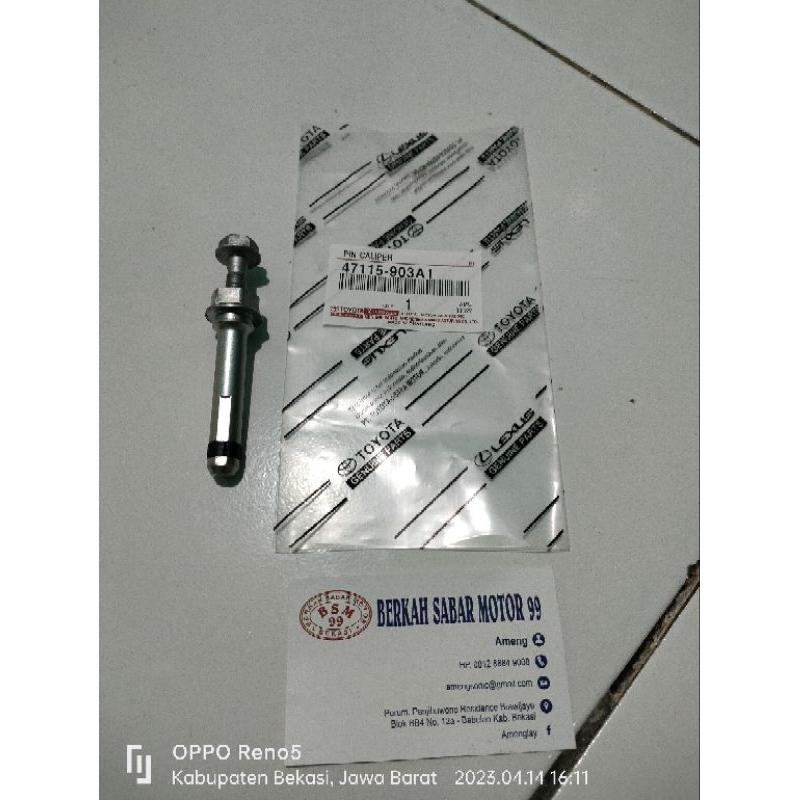 Jual Baut caliper rem Inova reborn pin karet Original. | Shopee Indonesia