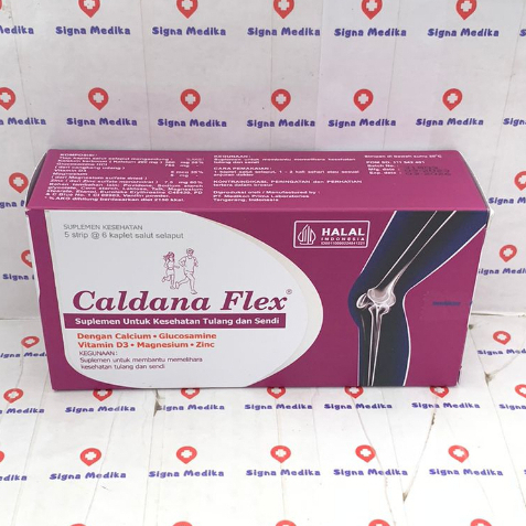 Jual Caldana Flex Box Isi 30 Kaplet - Kesehatan Sendi dan Tulang ...