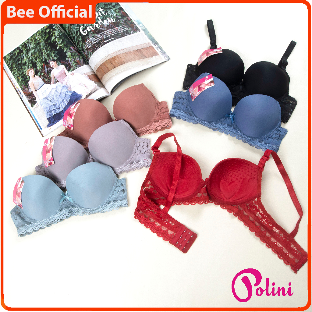 Jual BEE - Bra Seksi Push Up Invisible BH Bralette Strapless Pakain Dalam Wanita POLINI G617 ...