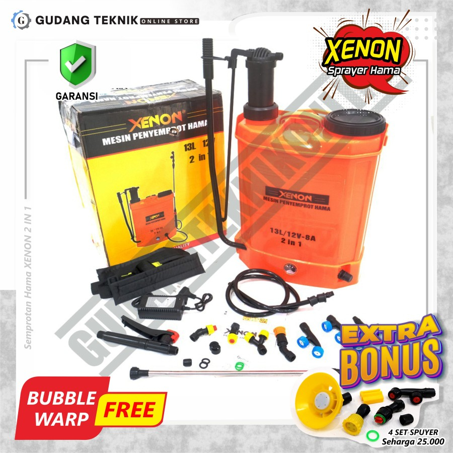 Jual Sprayer Hama Elektrik JET MASTER XENON MIYAMOTO 16L / Alat Semprot ...