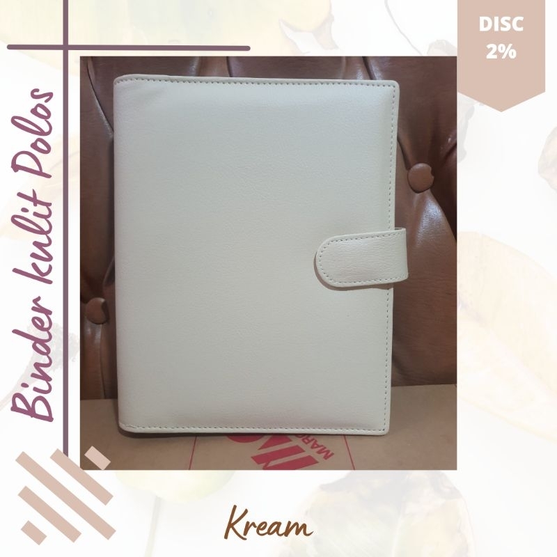 Jual Binder Polos,agenda,note,Kulit Sintesis ,binder OrganiserA5 (20r ...