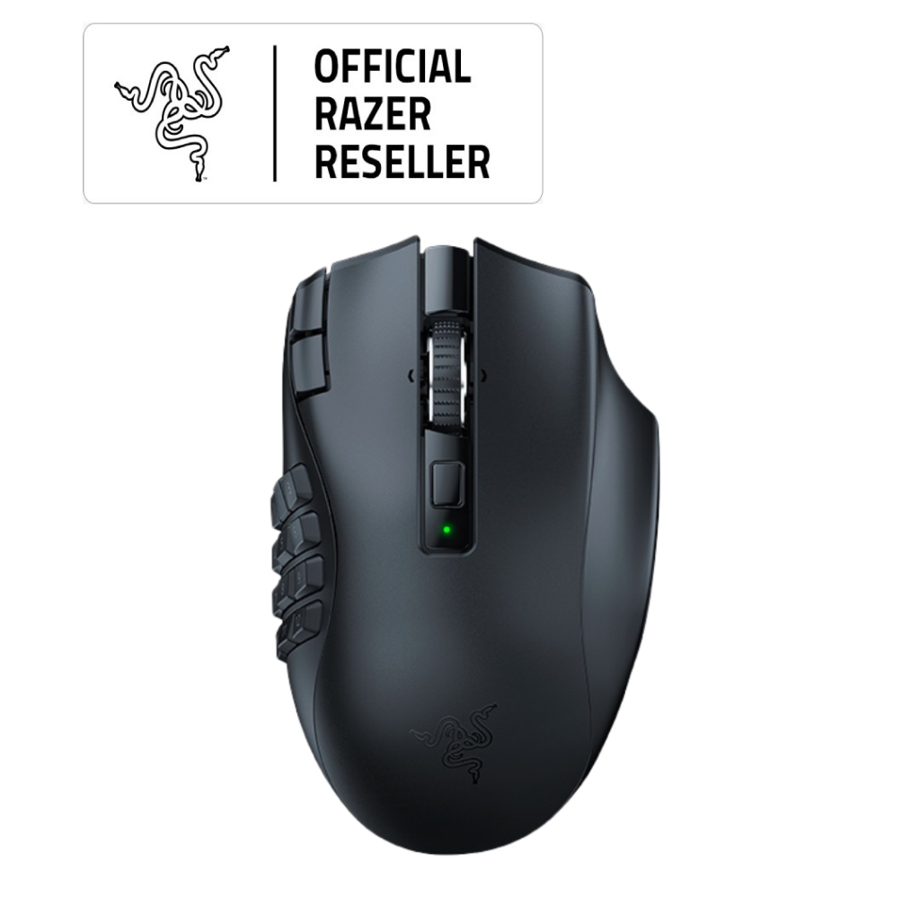 Jual Razer Naga V2 Hyperspeed - Black - Wireless MMO Gaming Mouse ...