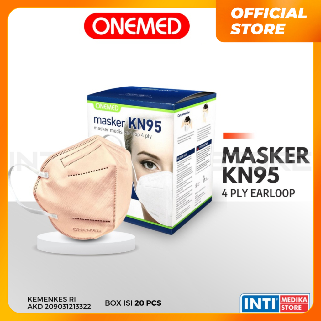 Jual ONEMED - Masker Earloop 4 Ply KN95 | Masker KN95 | Masker Medis ... Jual ONEMED - Masker Earloop 4 Ply KN95 | Masker KN95 | Masker Medis ...