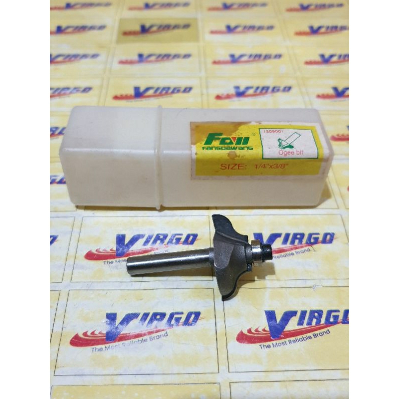 Jual 10mm MATA PROFIL ROUTER ROTER TRIMMER KAYU OGEE BIT 1/4" x 10MM 10 ...