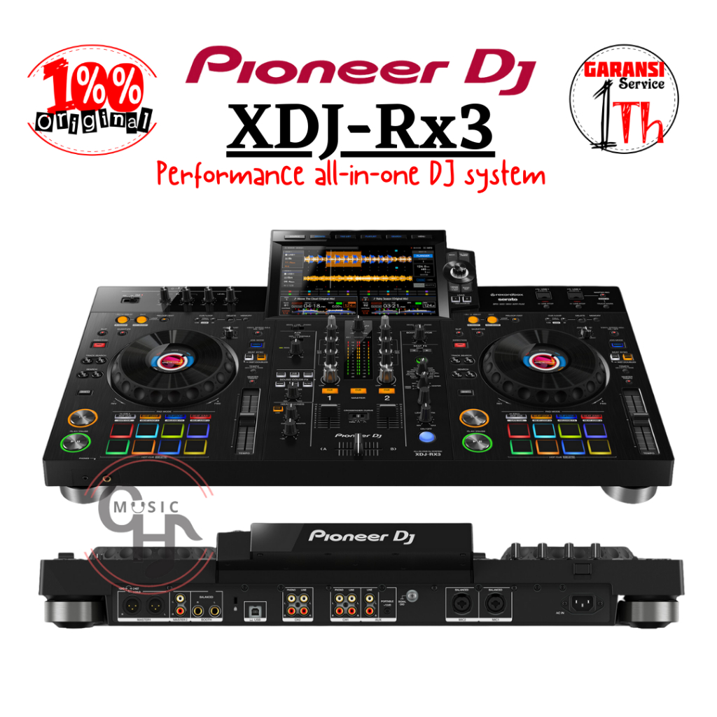 Jual Pioneer DJ XDJ RX3 XDJ RX-3 2 Chanel All in One DJ System DJ Controller Original | Shopee ...
