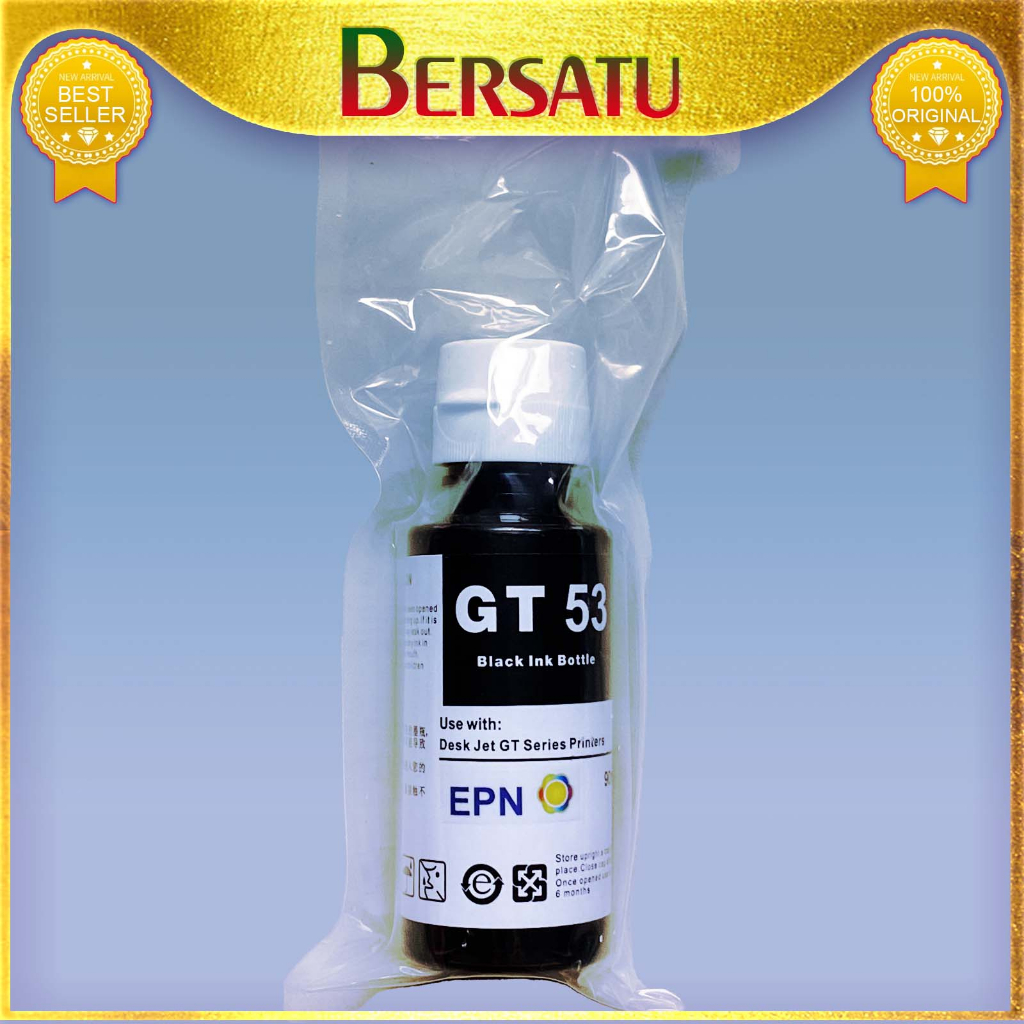 Jual Ink/Tinta HP GT 53 / HP GT 52 Cyan Magenta Yellow GT52 M0H54AA ...