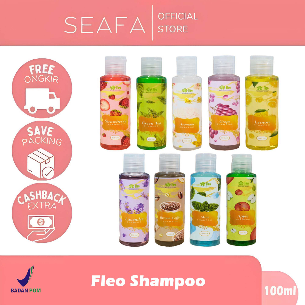 Jual ️ Shanny ️ [BPOM] Shampoo Ala Salon Fleo 100ml / Shampoo Anti ...