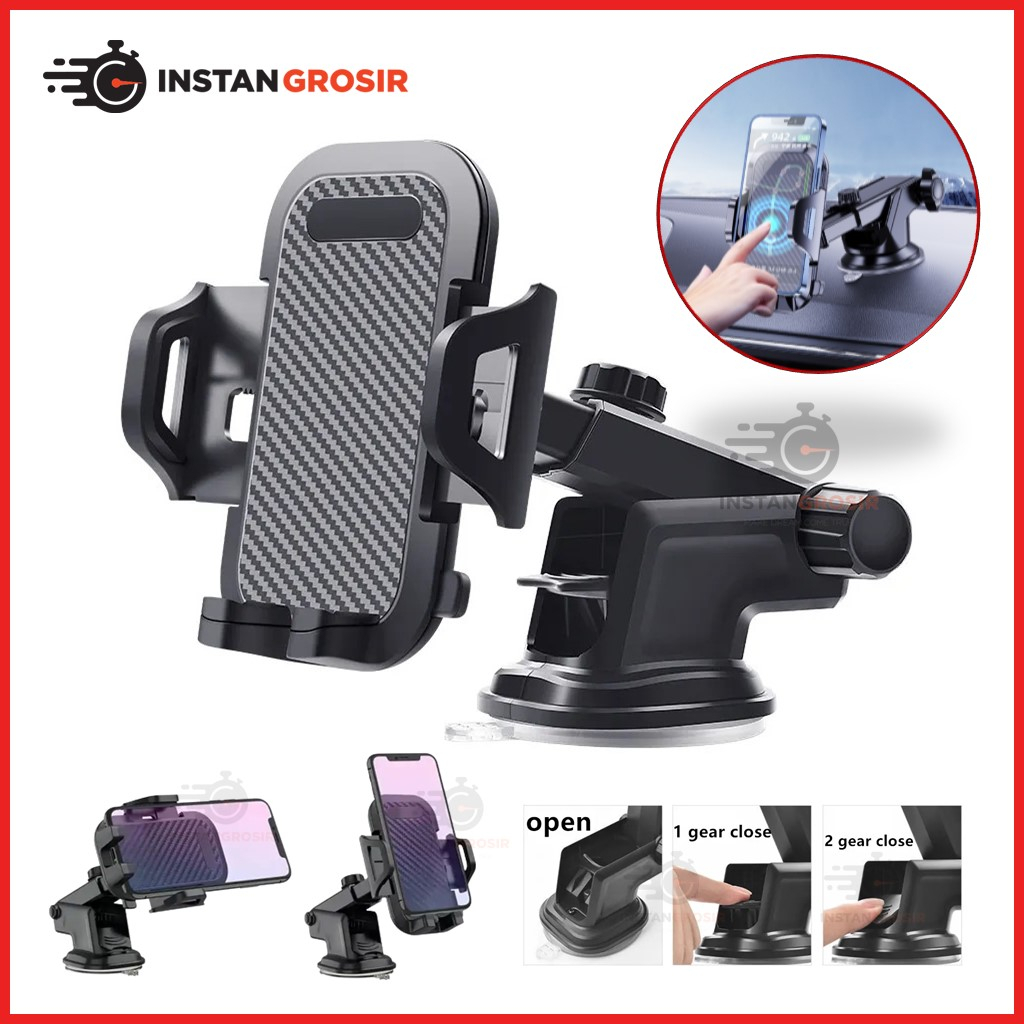 Jual Car phone holder mobil HS3100 HS-3100 stand handphone alat ...