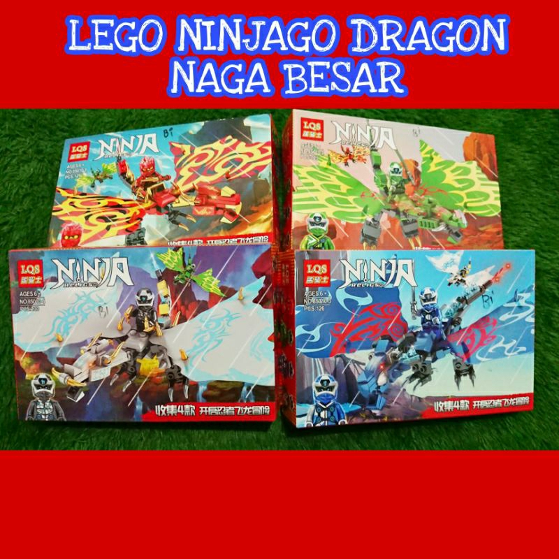 Jual MAINAN ANAK BALOK BRICK ACTION FIGURE NINJAGO NAGA DRAGON BESAR ...