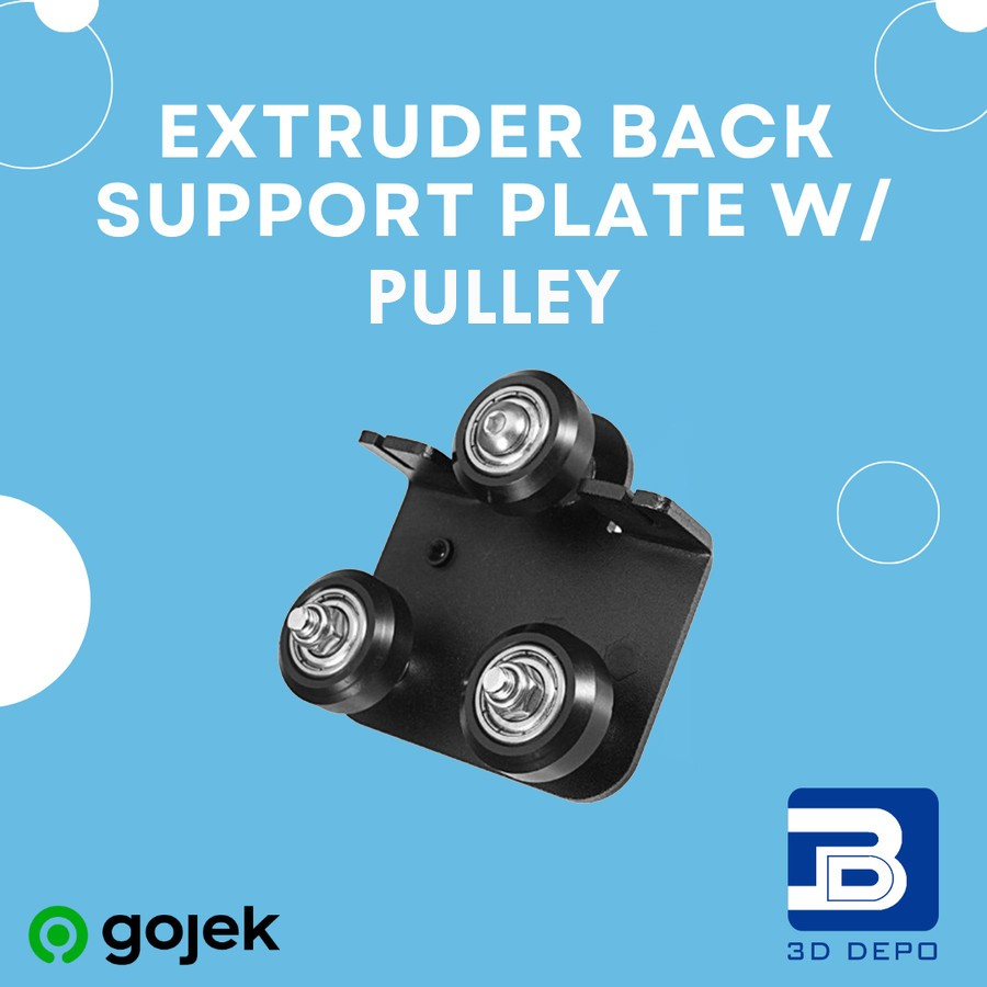 Jual Creality 3D Extruder Back Support Plate with Pulley for Ender 3/CR ...