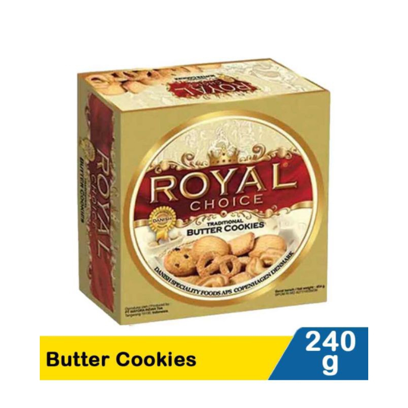 Jual Royal Choice Butter Cookies 240g | Shopee Indonesia